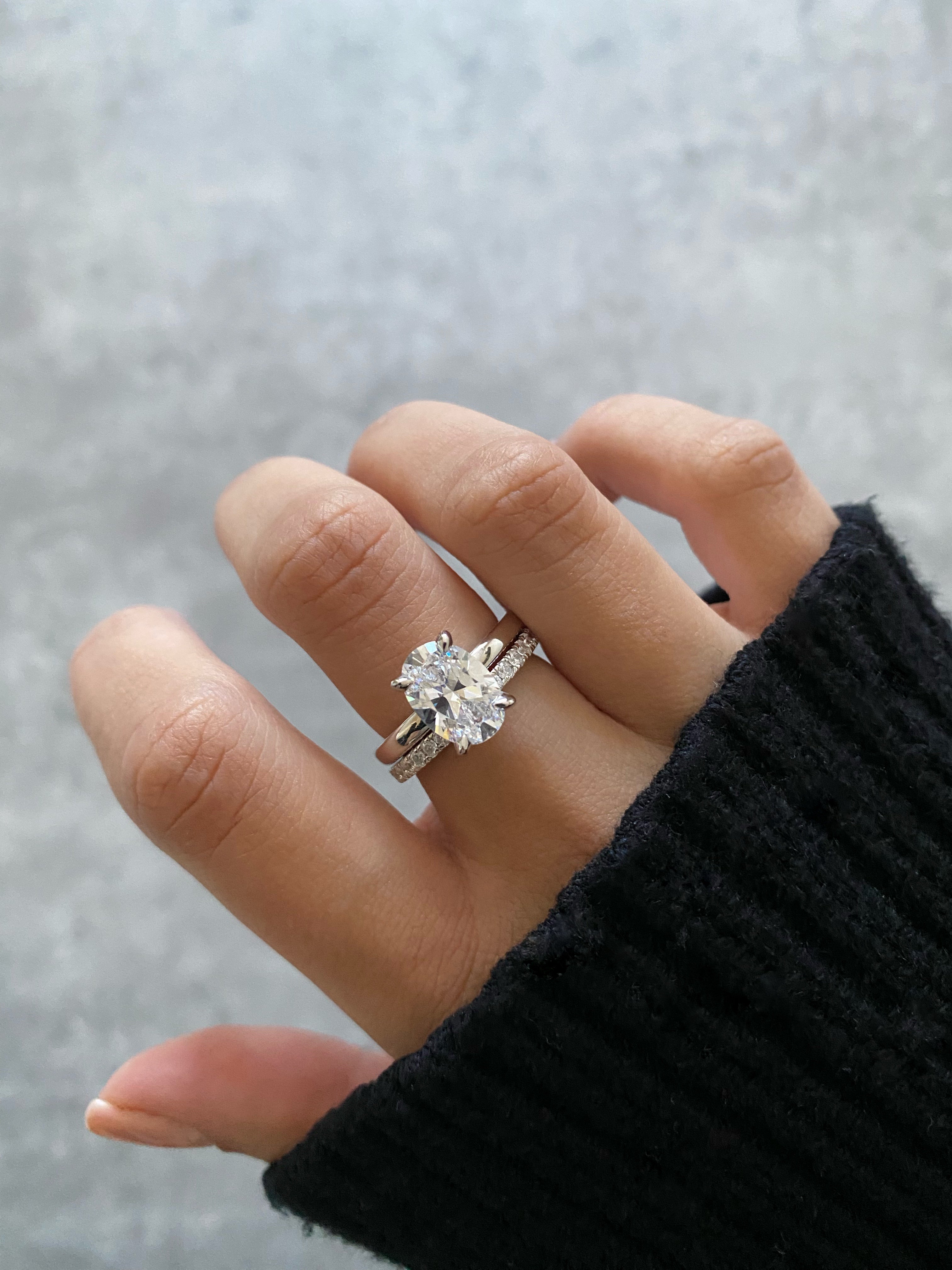 SERENA SILVER SOLITAIRE RING – KAIVA LONDON